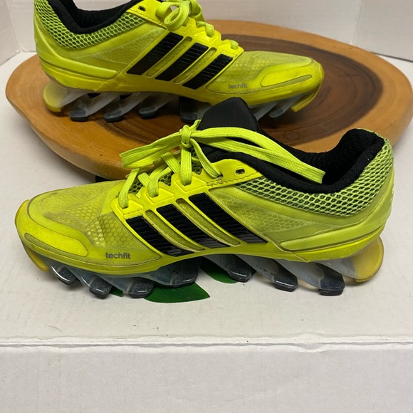 adidas | Shoes | Adidas Adipower Spring Blade Neon Yellow Sneakers ...